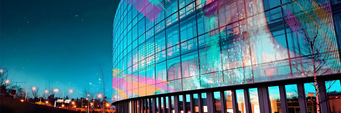 Unterschied zwischen selbstklebender transparenter LED-Folie und unsic