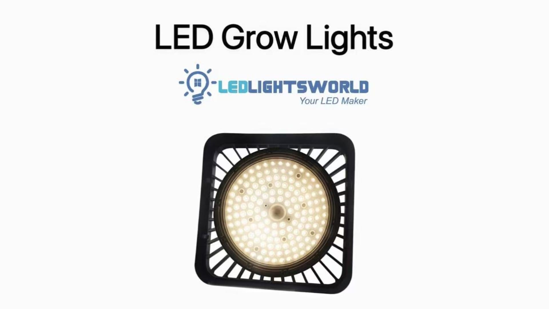 High Power Full Spectrum LED Grow Flood Light – IP65 Overview | LEDLig