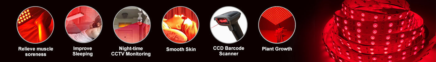 IR (InfraRed) & Red LED Strip Lights – 635nm to 940nm | LEDLightsWorld
