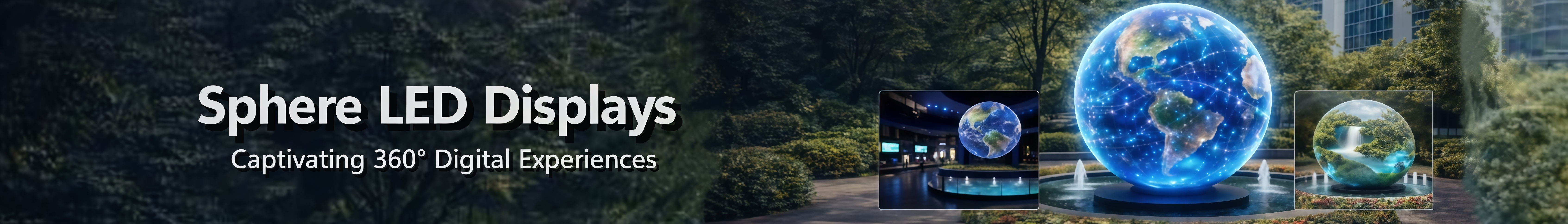 Sphere LED Display | LED Sphere Screen | 3D Ball Display Solutions