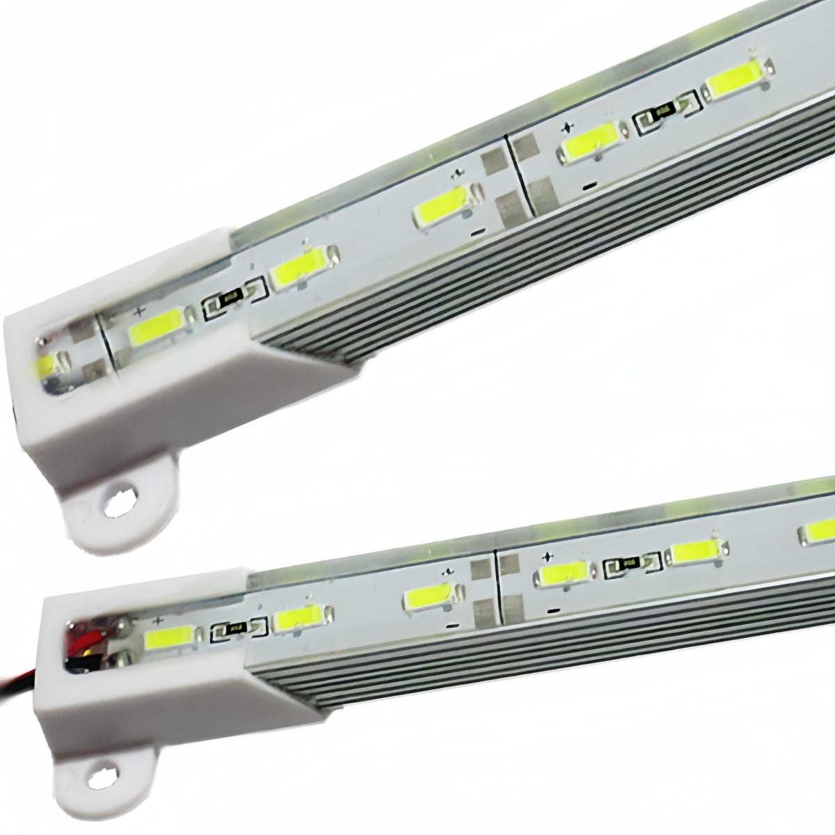 DC12V Aluminum Channel Rigid LED Strip Light - 14x7mm | SMD5730 72LEDs