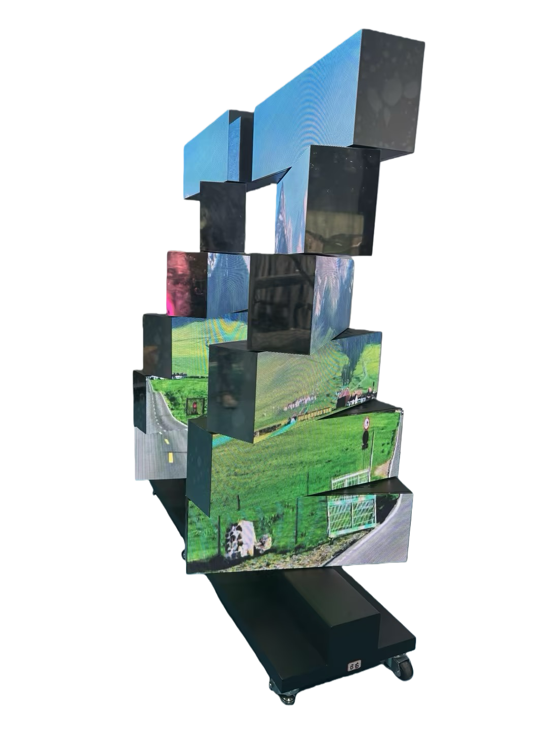 Mechanical Rotating LED Display