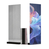 Selbstklebende transparente LED-Folie – Digitale Fenster- und ...